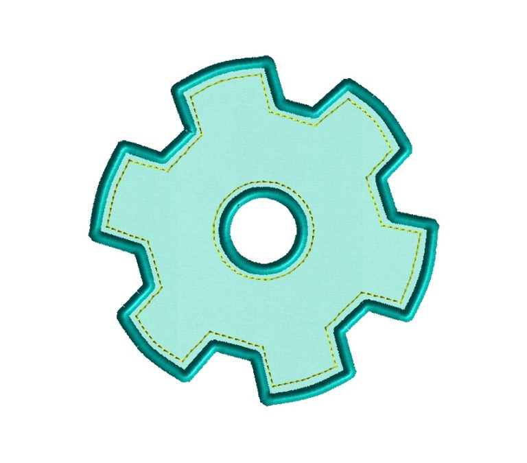 Gear Applique Design