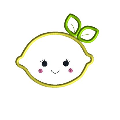 Lemon Applique Design