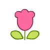 Tulip Applique Machine Embroidery Design