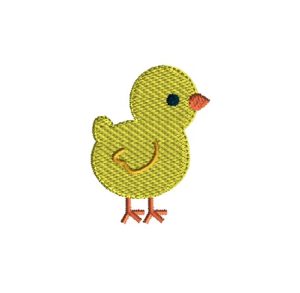 Mini Baby Chick Machine Embroidery Design, bird, Easter