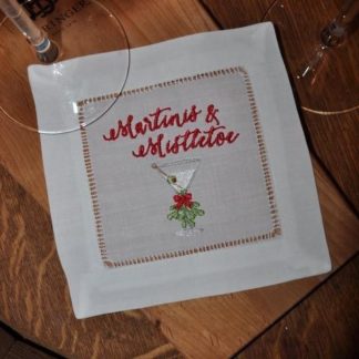 Mini Mistletoe Machine Embroidery Design - 3 sizes