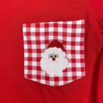 Mini Santa Face Machine Embroidery Design - Christmas