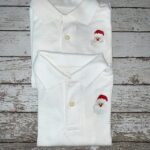 Mini Santa Face Machine Embroidery Design - Christmas