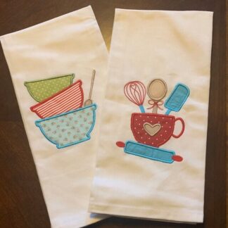 Bake Off Applique Machine Embroidery Design - 4 sizes