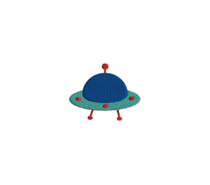 Mini Outer Space Machine Embroidery Design Set