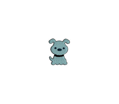Mini Dog Machine Embroidery Design Set
