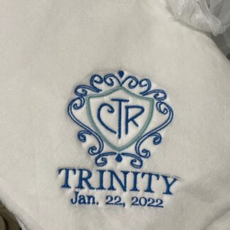 CTR and Swirls Applique Machine Embroidery Design