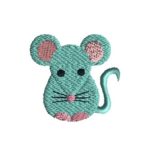 Mini Little Mouse Machine Embroidery Design