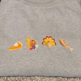 Mini Turkey 2 Machine Embroidery Design