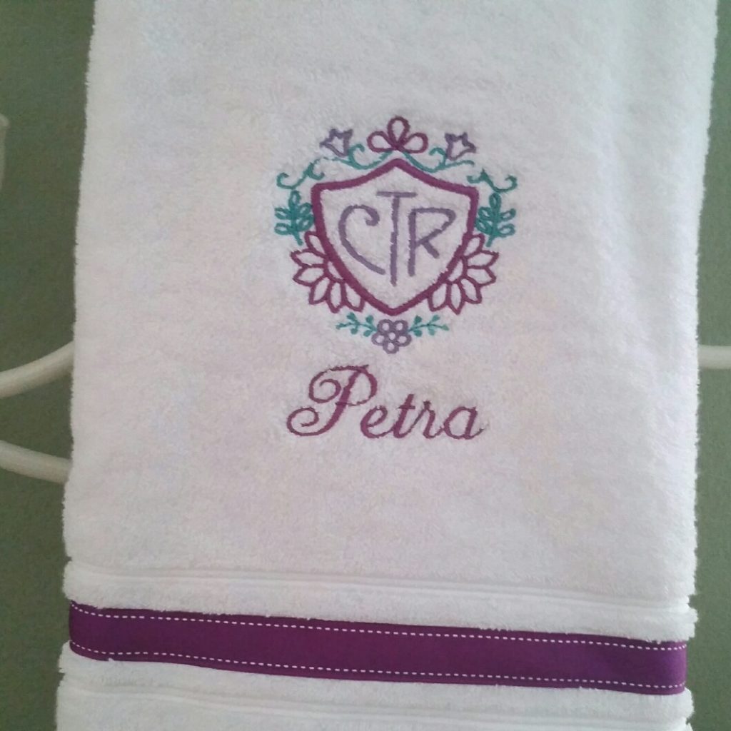 CTR Shield with Flowers Applique Machine Embroidery Design