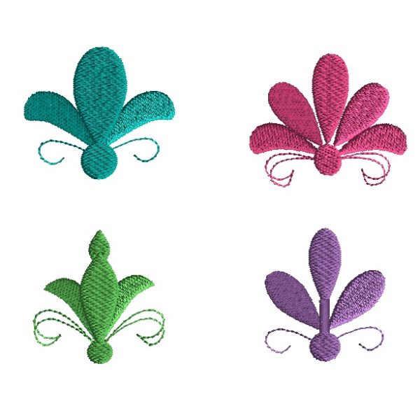 Mini Flourish 2 Machine Embroidery Design