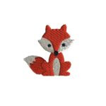Mini Fox 2 Machine Embroidery Design - 3 sizes