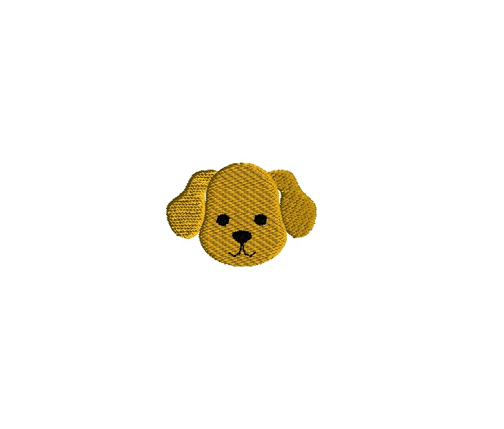 Mini Lab Dog Machine Embroidery Design