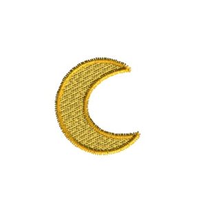 Mini Moon Machine Embroidery Design - 3 sizes - Instant Download