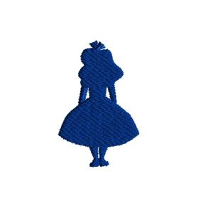 Mini Alice In Wonderland Inspired Machine Embroidery Design Set