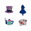 Mini Alice In Wonderland Inspired Machine Embroidery Design Set