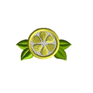 Mini Lemon Cut Machine Embroidery Design - 3 sizes