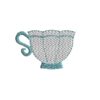 Mini Vintage Teacup Machine Embroidery Design