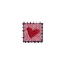 Mini Heart Patch Machine Embroidery Design