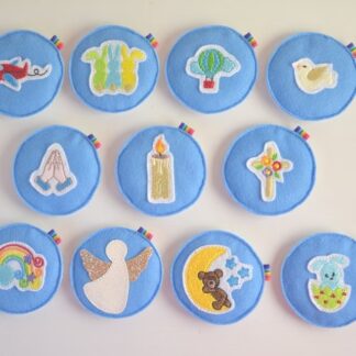 Mini Cross with Flowers 2 Machine Embroidery Design