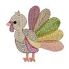 Turkey Quick Stitch Machine Embroidery Design