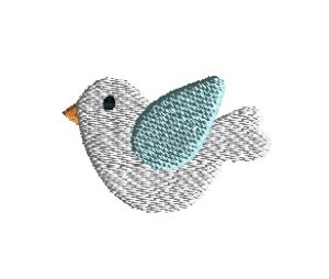 Mini Dove Machine Embroidery Design