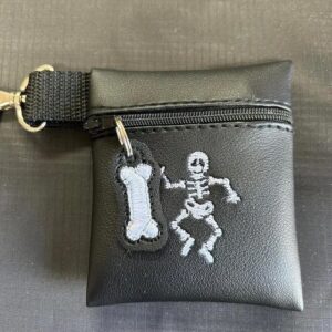 Mini Dancing Skeleton Machine Embroidery Design