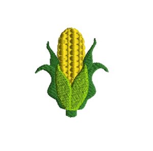 Mini Corn Cob Machine Embroidery Design
