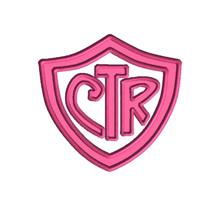 CTR Outline Applique Machine Embroidery Design