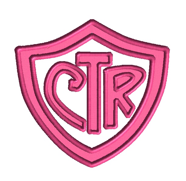 CTR Outline Applique Machine Embroidery Design