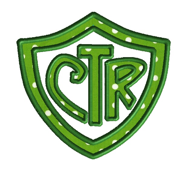 CTR Outline Applique Machine Embroidery Design