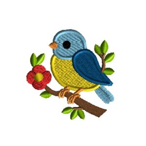 Mini Song Bird Machine Embroidery Design