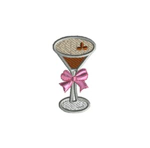 Mini Expresso Martini Machine Embroidery Design