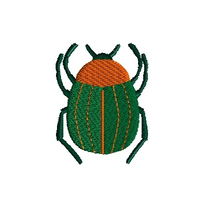 Mini Beetle 2 Machine Embroidery Design